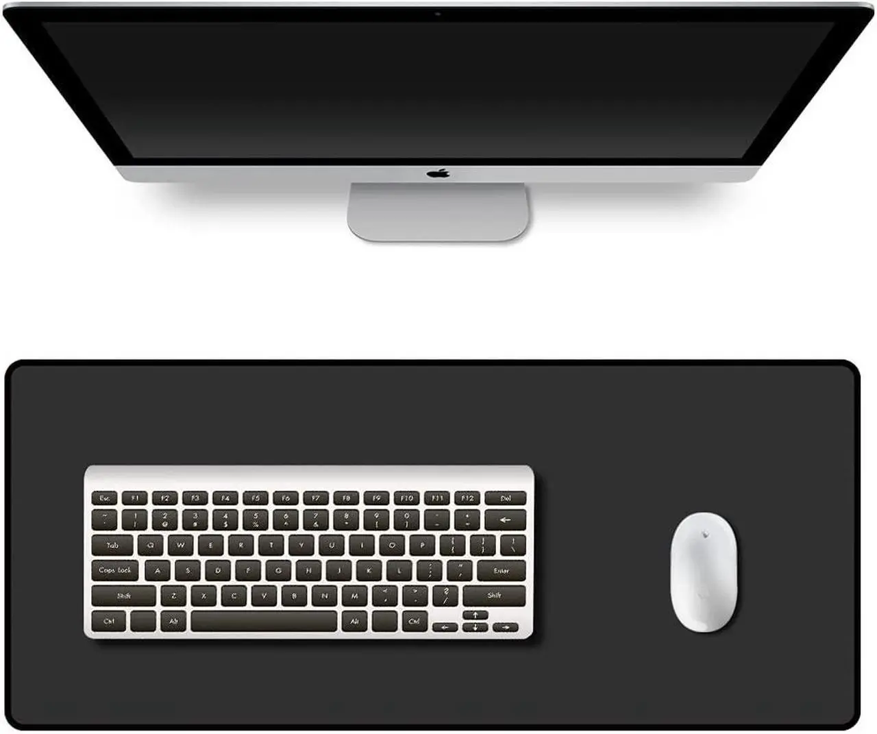 Large Gaming Mouse Pad with Stitched Edges Ultra Large Rubber Keyboard ...