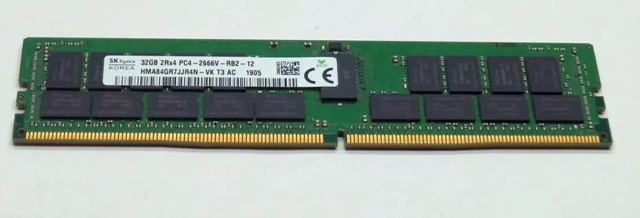 SK hynix HMA84GR7JJR4N-VK 32GB 2RX4 PC4-2666V-RB2-12 ECC For server ...
