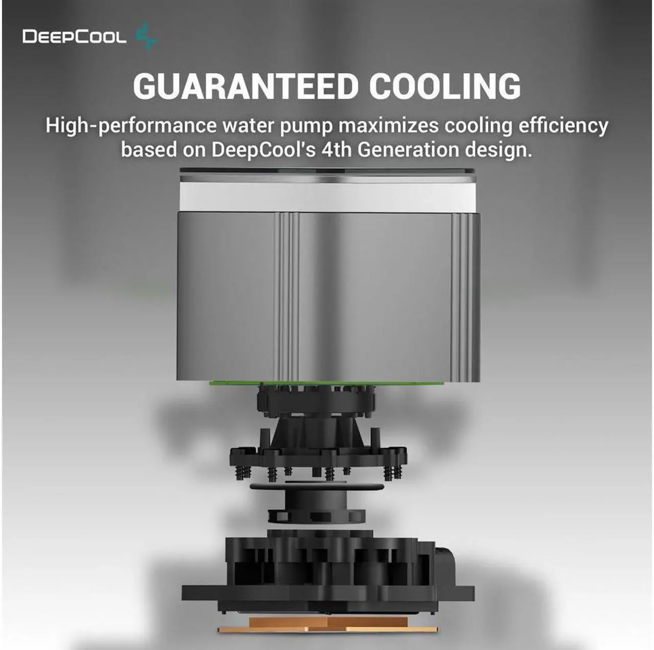 DeepCool LS720 SE Liquid Cooler 360mm 4th Gen Dual-Chamber Pump 3100RPM ...