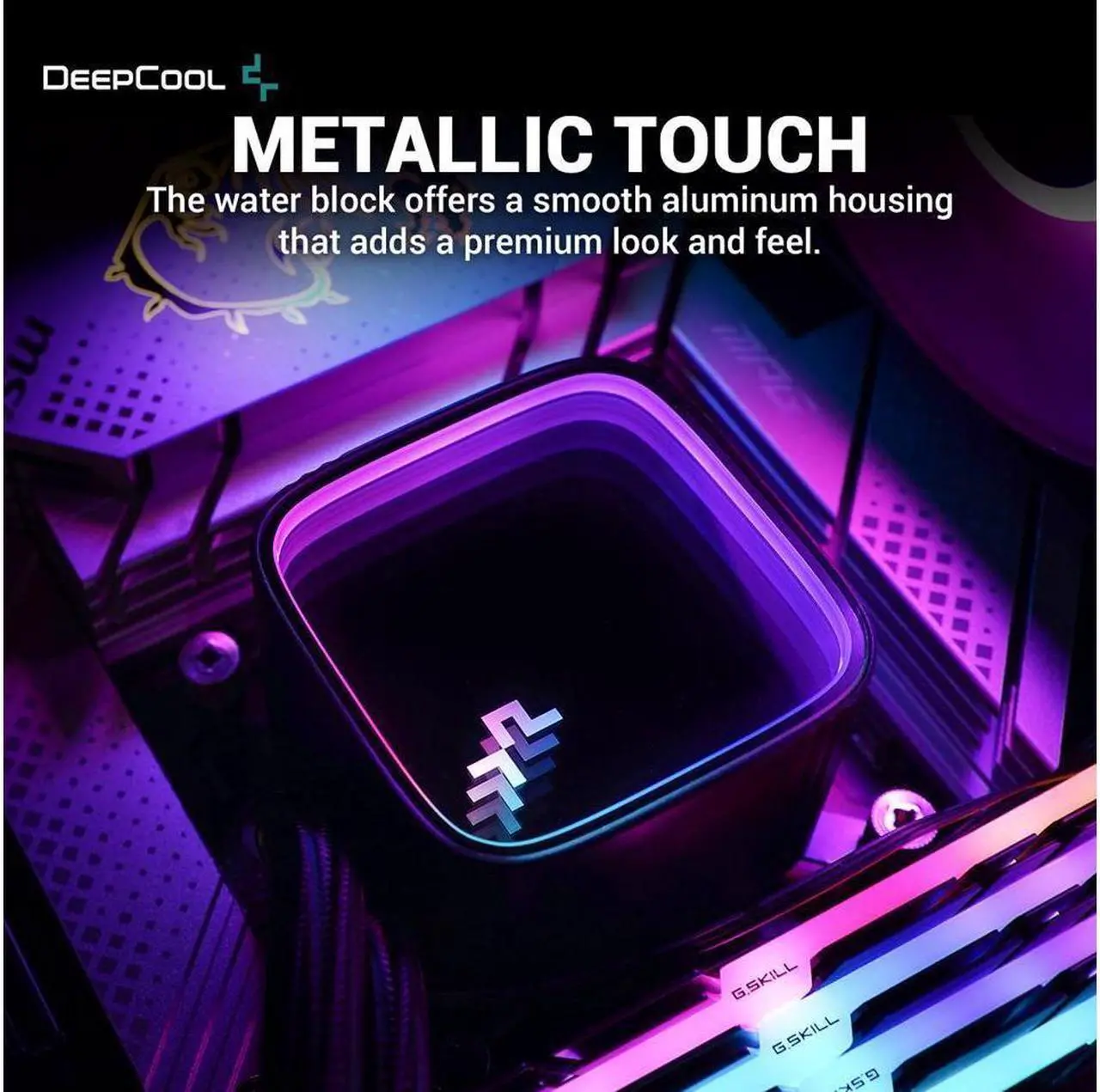 DeepCool LS720 SE Liquid Cooler 360mm 4th Gen Dual-Chamber Pump 3100RPM ...