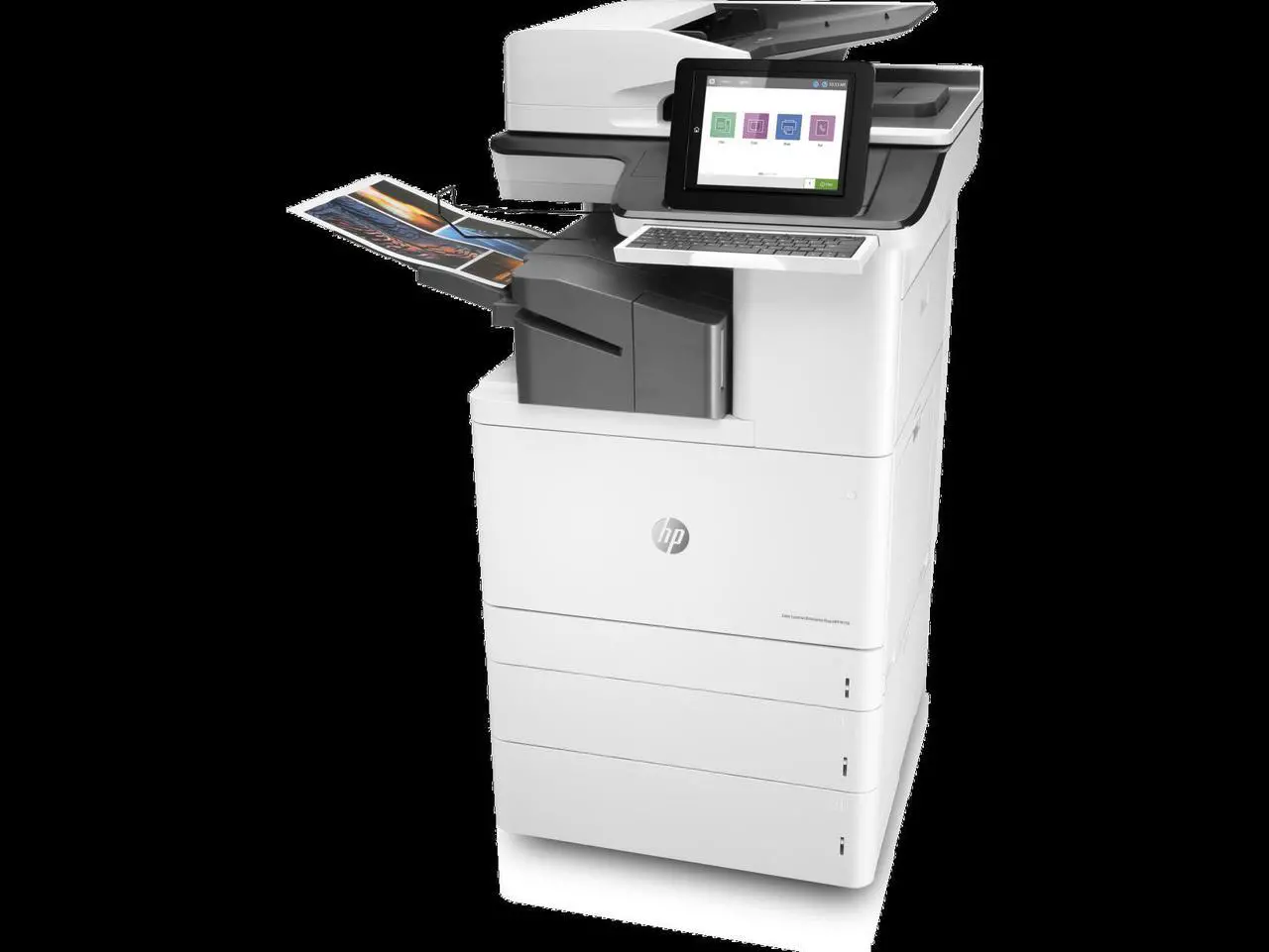 HP Color LaserJet Enterprise Flow MFP M776zs MFP Color Wireless 802.11n ...