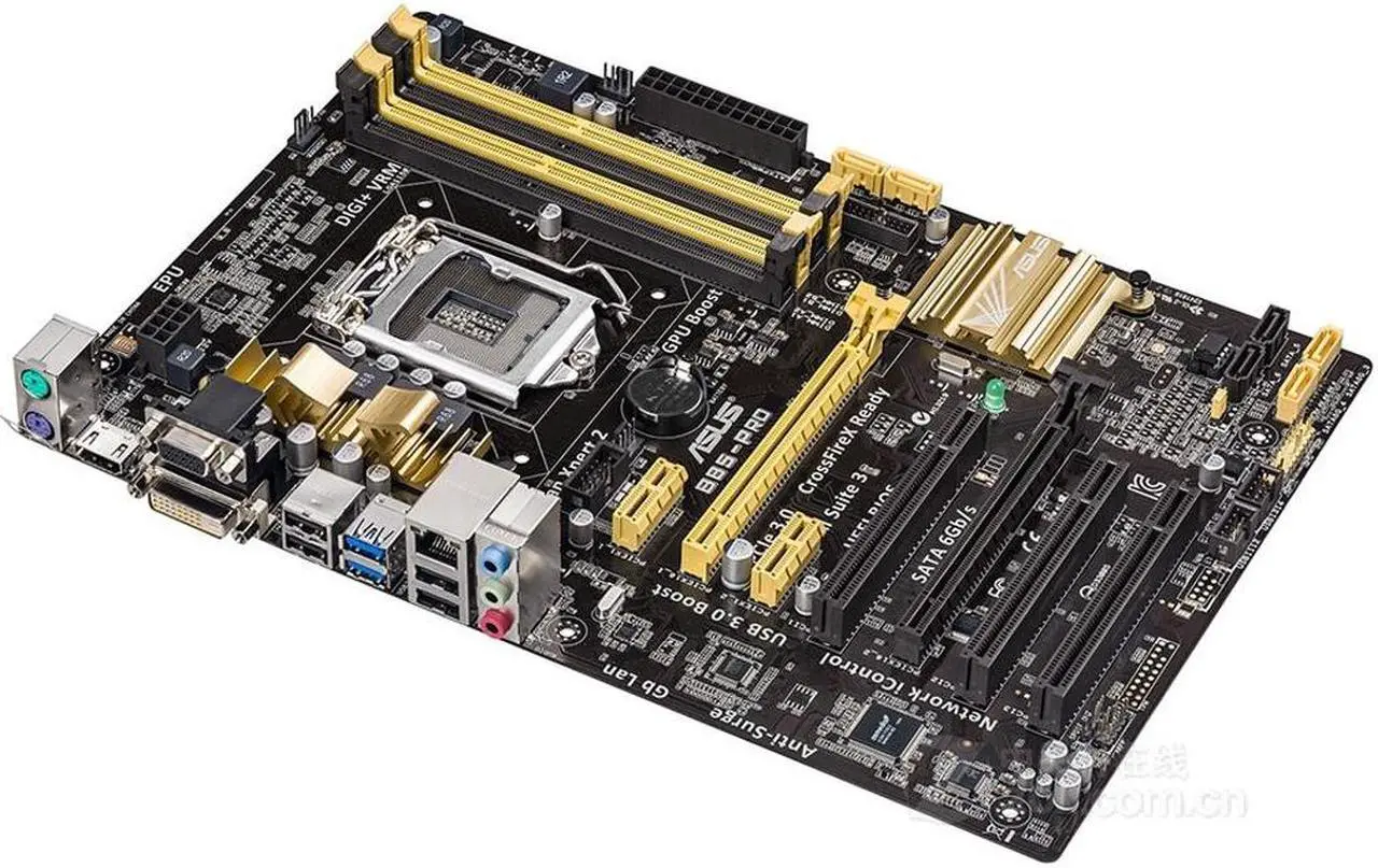 Refurbished: ASUS B85-PRO LGA 1150 DDR3 32GB ATX Motherboard - Newegg.com