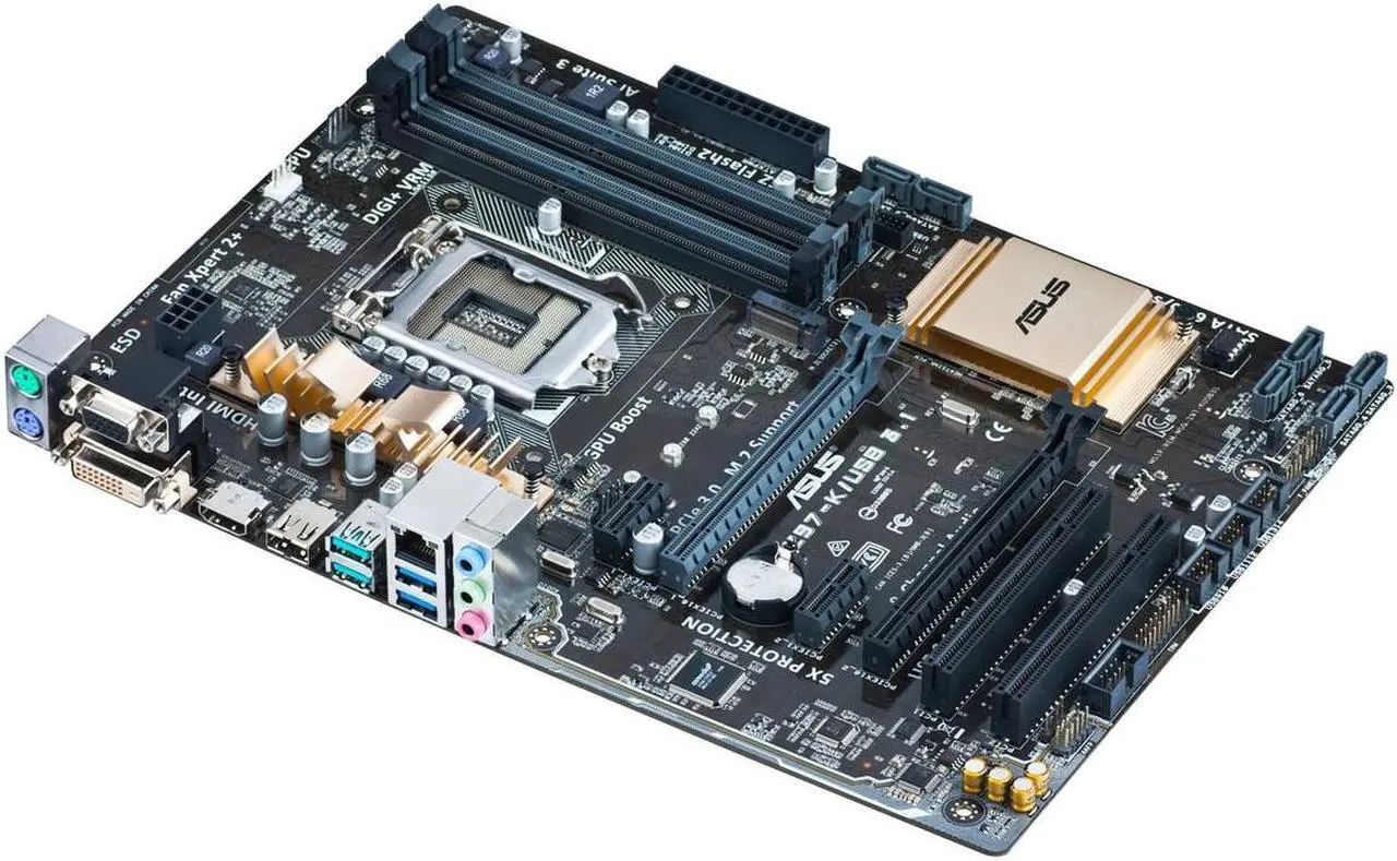 Refurbished: ASUS Z97-K/USB3.1 LGA 1150 DDR3 32GB ATX Motherboard ...