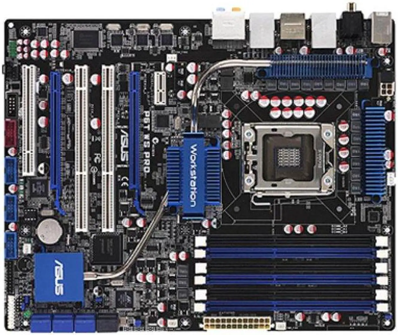 Refurbished: ASUS P6T WS Pro LGA 1366 DDR3 12GB ATX Motherboard ...