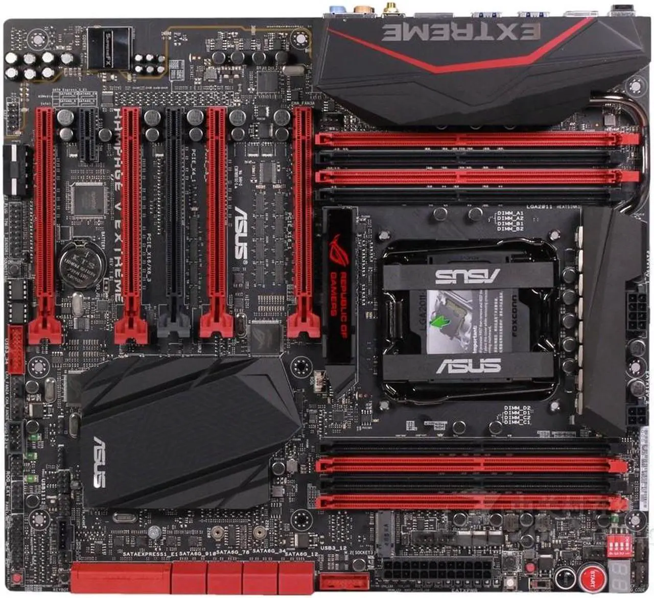 Refurbished: ASUS RAMPAGE V EXTREME LGA 2011-V3 DDR4 64GB ATX ...