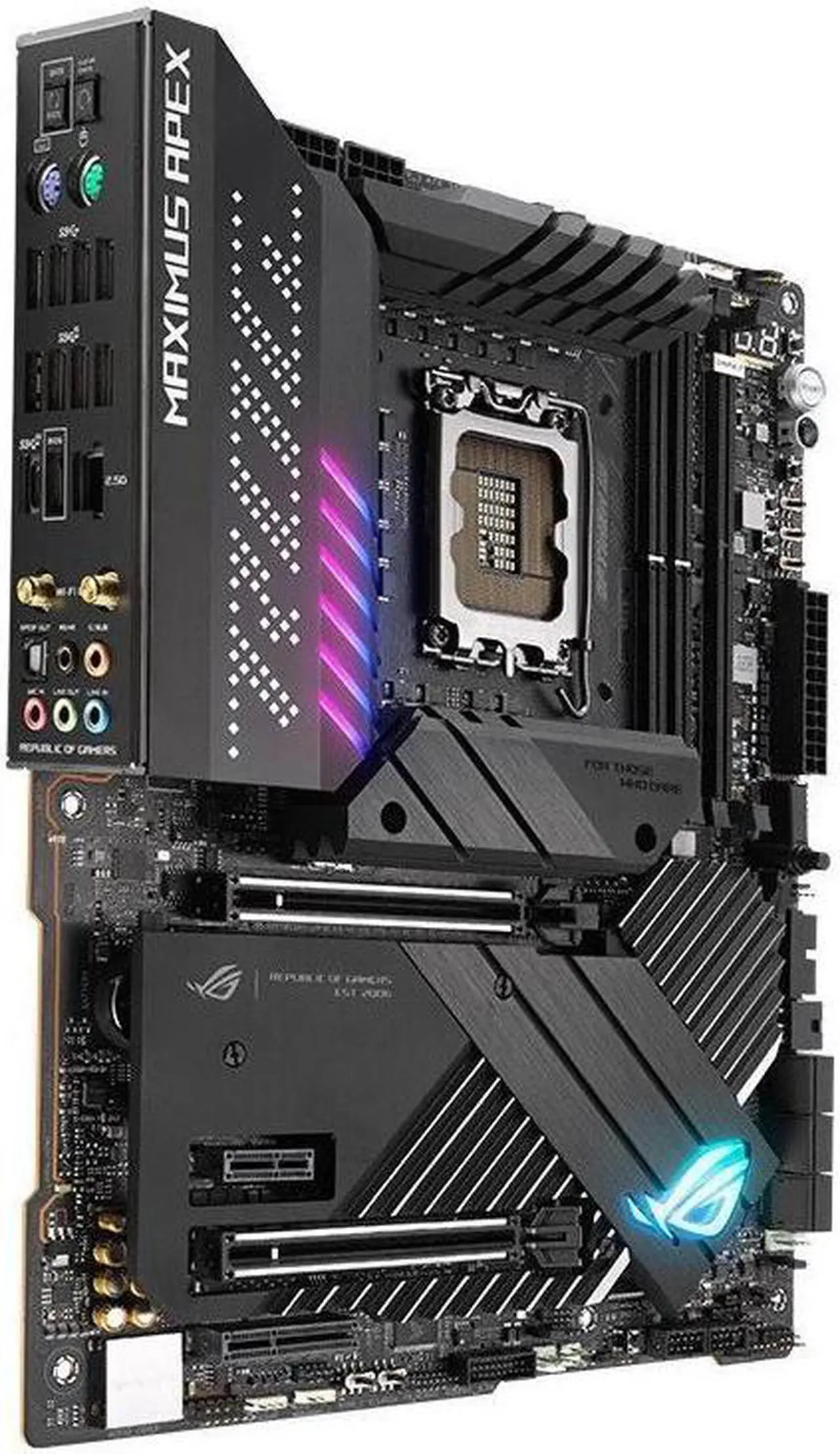 Refurbished: ASUS ROG MAXIMUS Z690 APEX LGA 1700 DDR5 64GB ATX Motherboard - Newegg.com