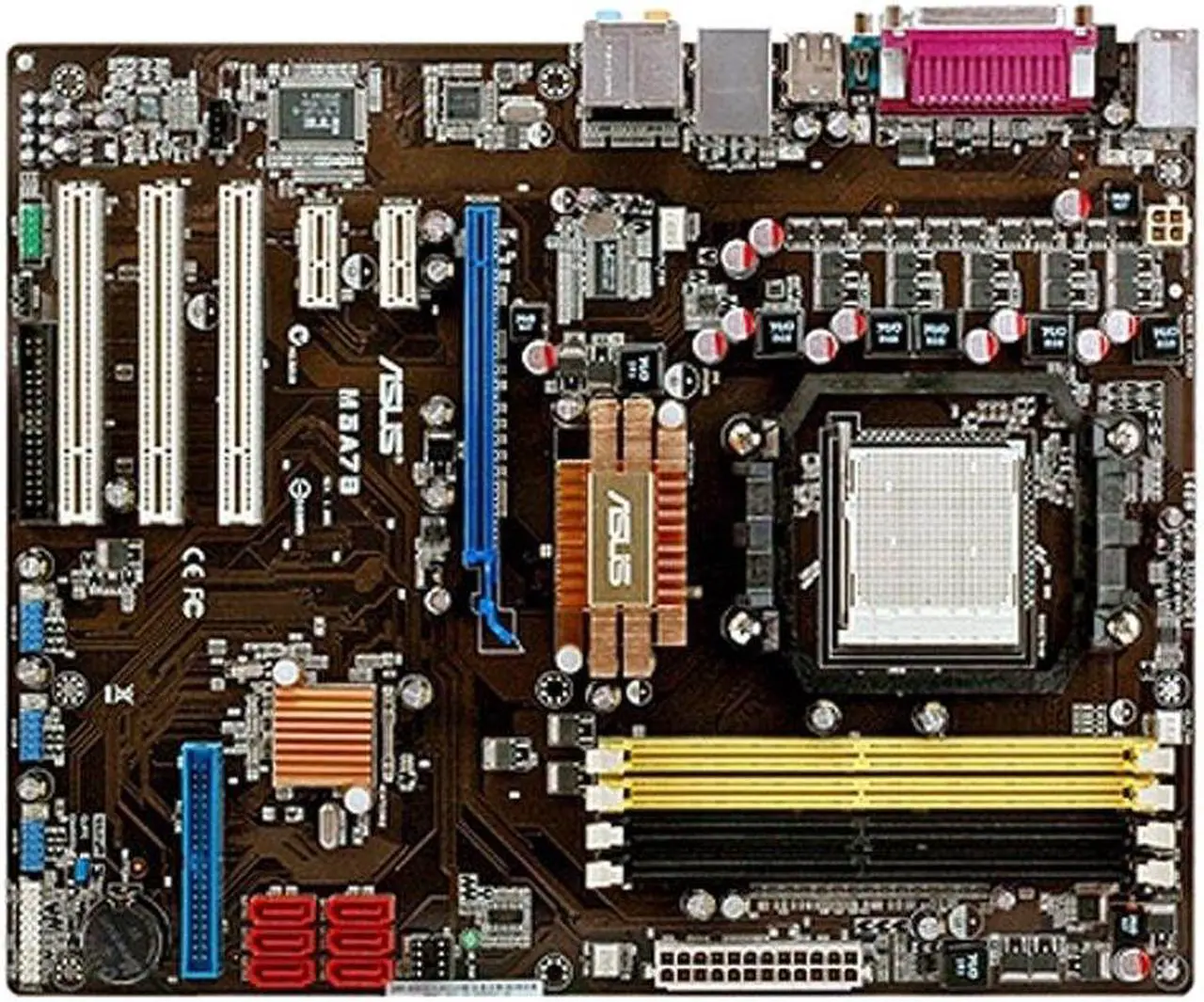 Refurbished: ASUS M3A78 Socket AM2/AM2+ DDR2 8GB ATX Motherboard ...