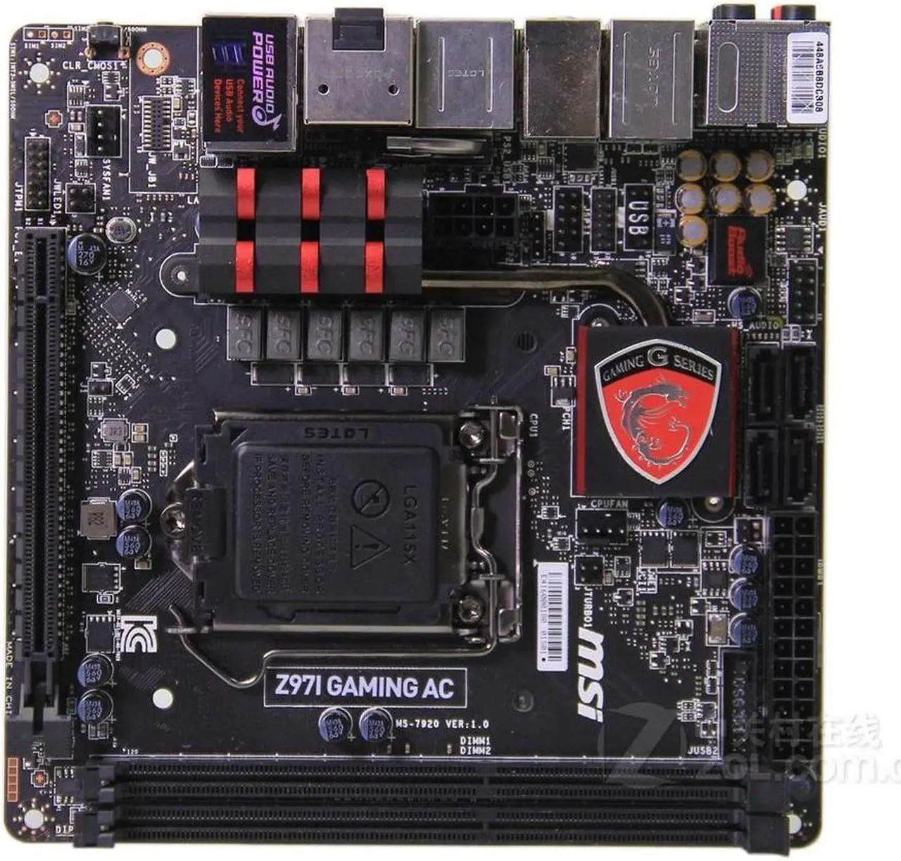 Refurbished: MSI Z97I GAMING AC Intel Z97 LGA 1150 DDR3 16GB Mini-ITX ...