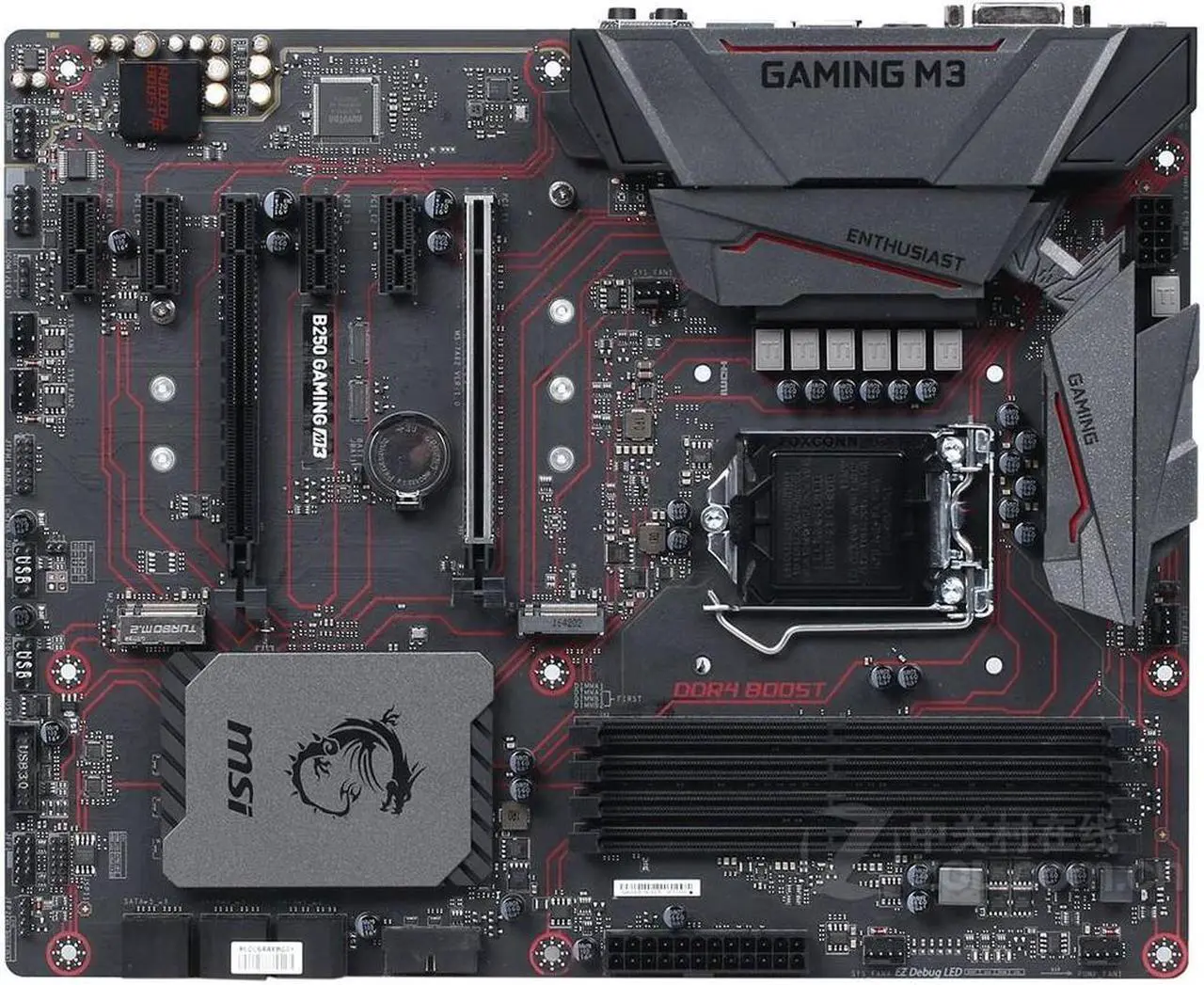 Refurbished: MSI B250 GAMING M3 Intel B250 LGA 1151 DDR4 64GB ATX Motherboard - Newegg.com