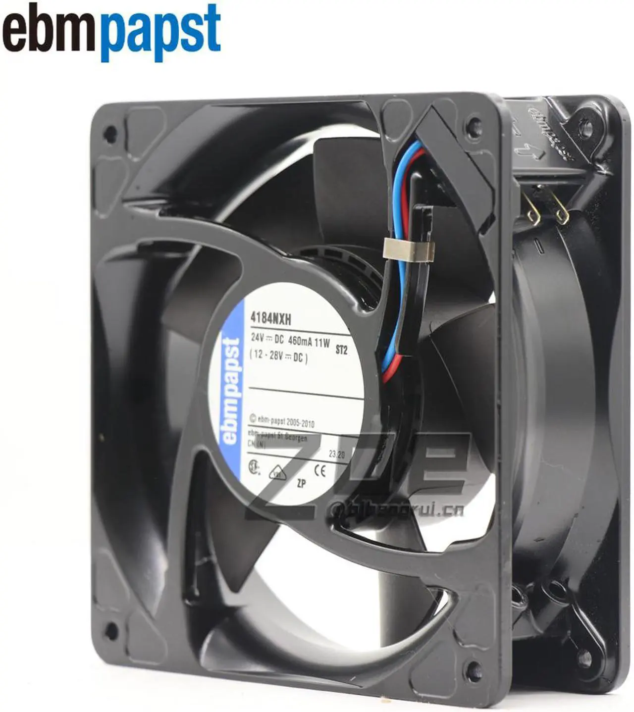 EBM PAPST 4184NXH DC24V 460mA 11W 120 120 38MM 12cm Metal Frame Dual ...
