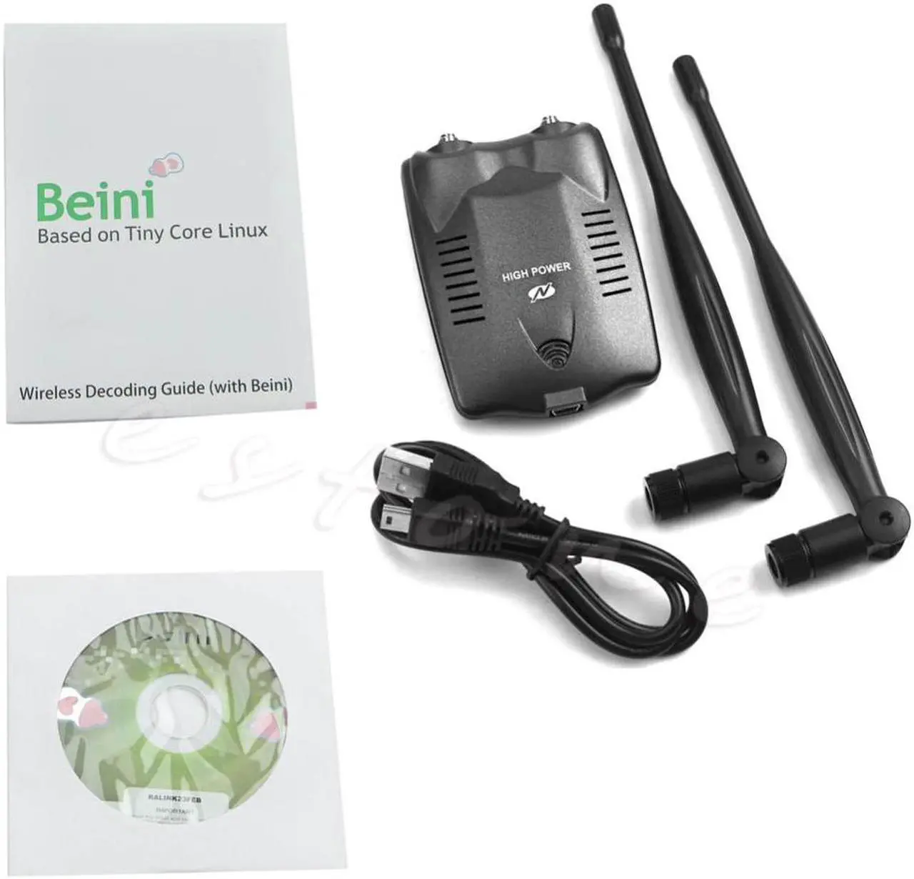 N9100 Wi-Fi Password Cracking Decoder Wireless WiFi USB Adapter ...