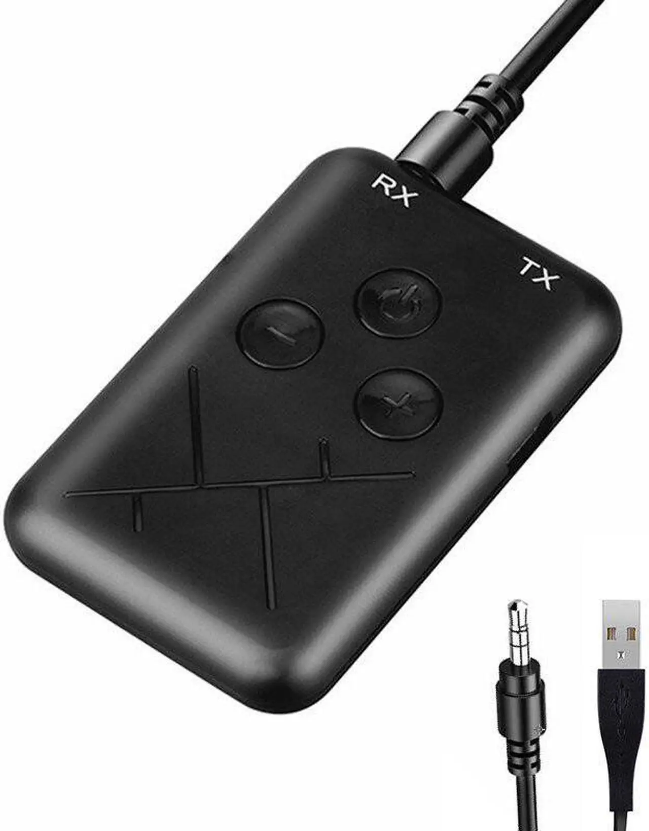 2in1 Wireless Receiver Bluetooth 4.2 Adapter Stereo Audio Transmitter ...