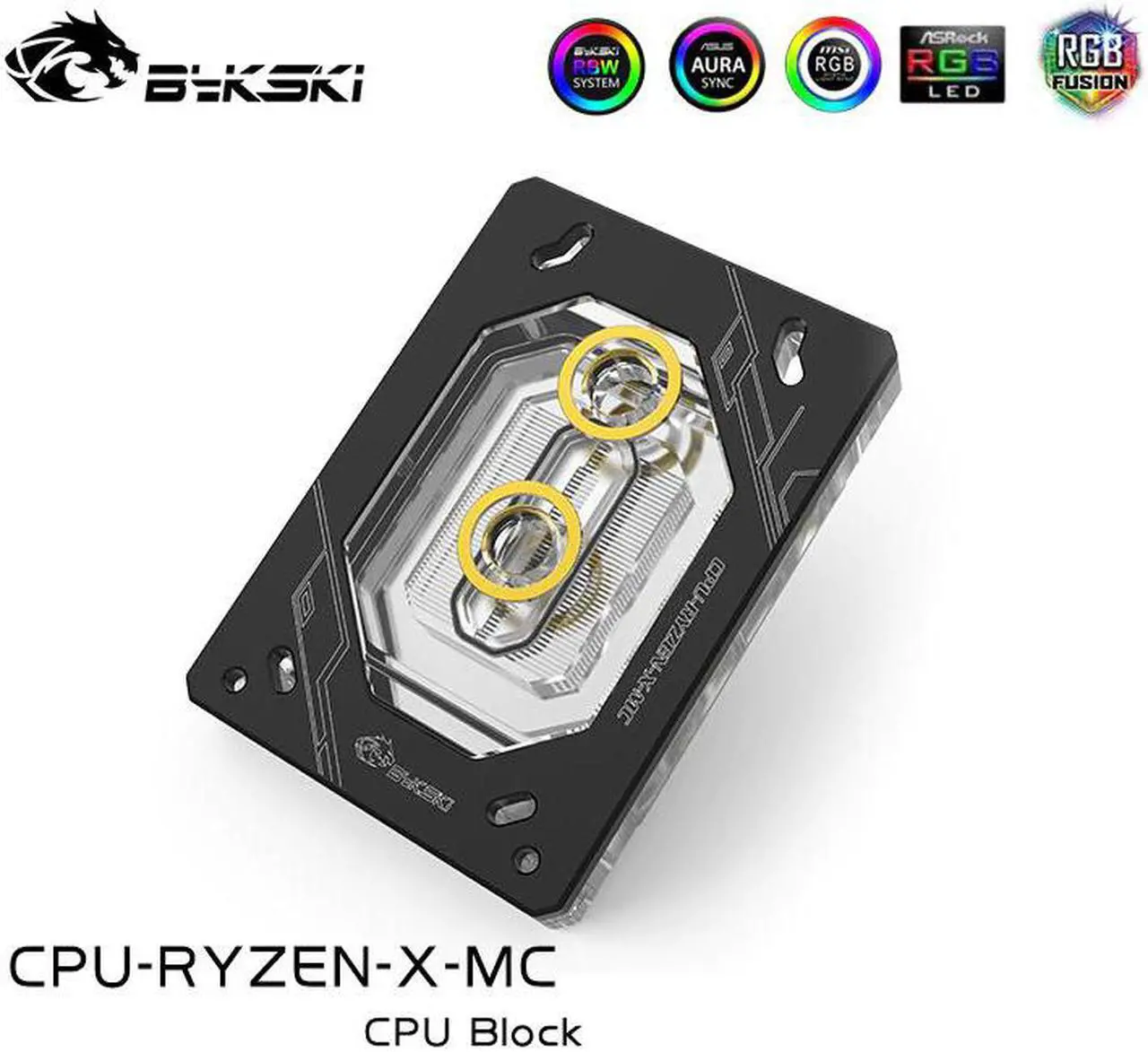 Water Cooling Radiator CPU Block use for AMD Ryzen ThreadRipper AM2/AM3 ...