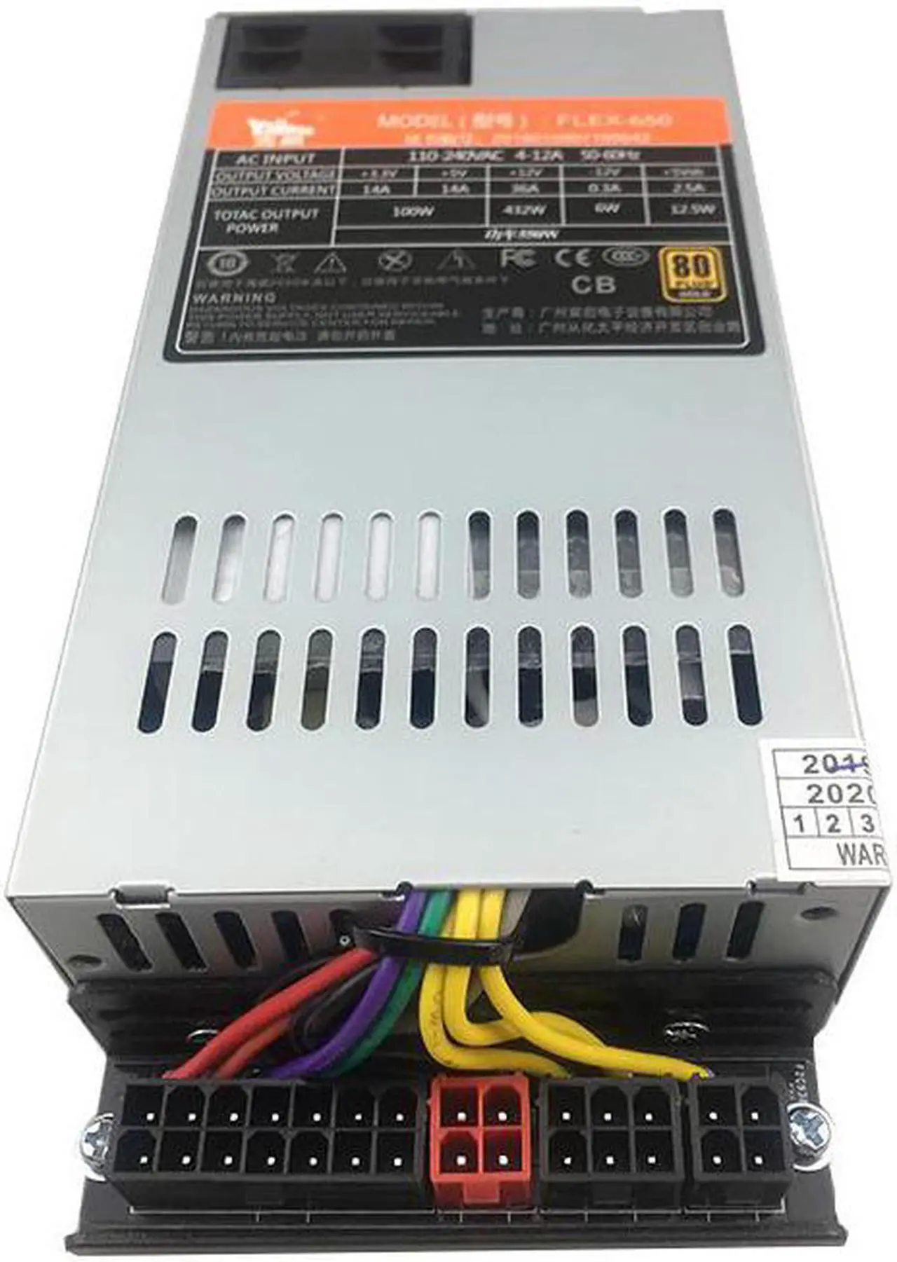 550W MINI 1U Power supply Desktop 110V 220V full modular PSU Flex 550wW ...
