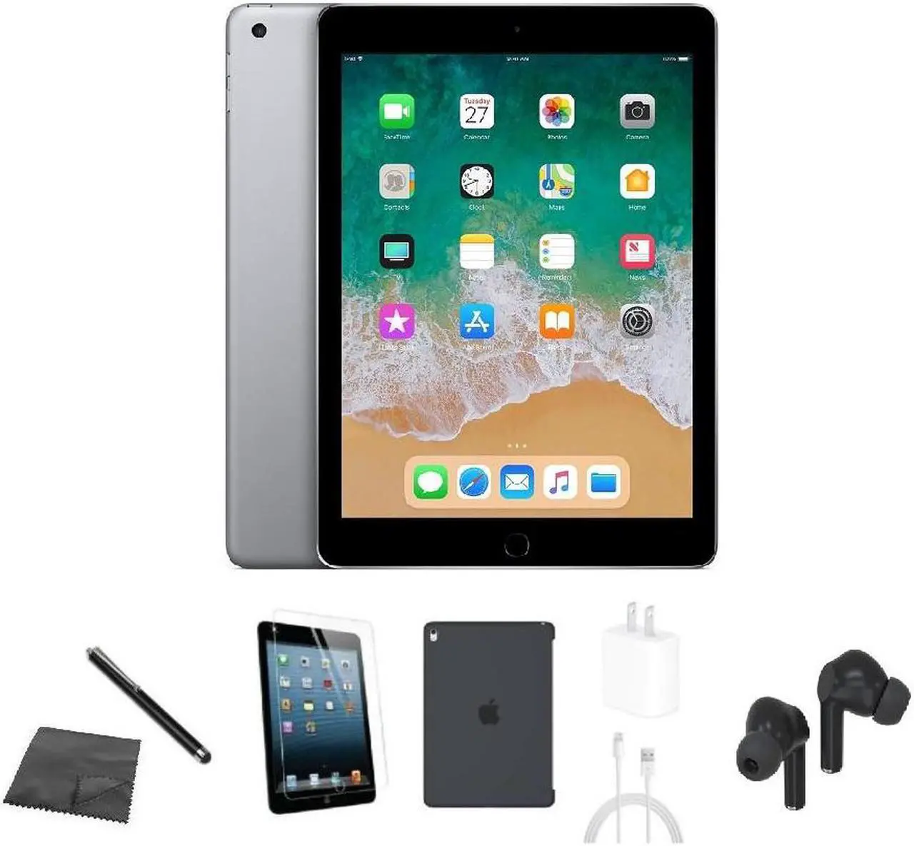 Refurbished: Apple iPad 6th Gen A1954 (WiFi + Cellular Unlocked) 32GB ...
