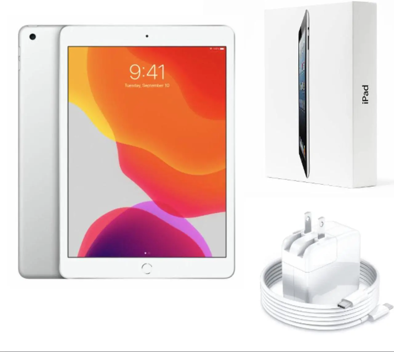 Refurbished: Apple iPad 7th Gen A2200 (WiFi + Cellular Unlocked) 128GB ...