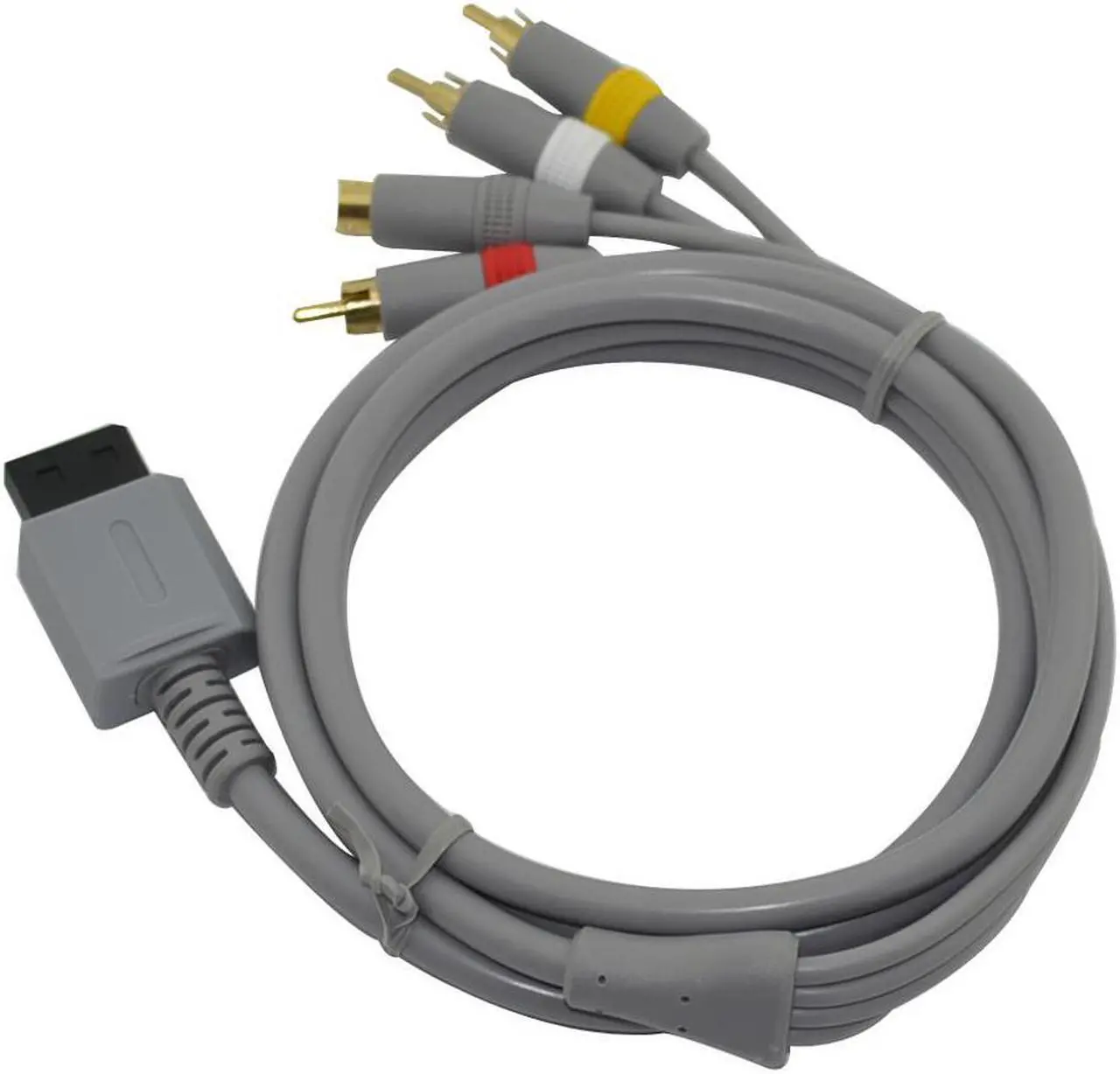 10pcs RCA Audio Video S-Video AV Cable Cord for Wii - Newegg.com