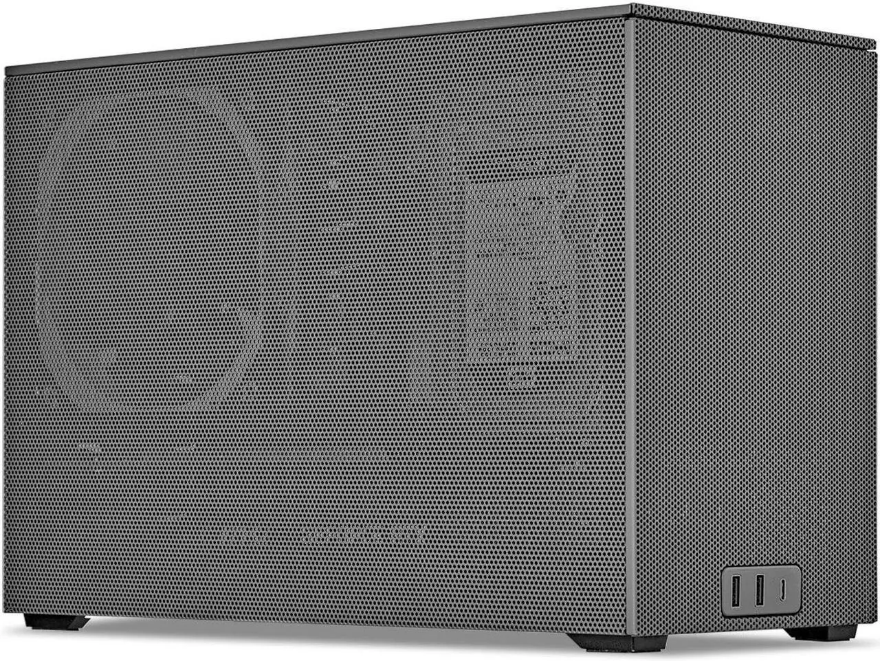 SSUPD Meshroom D Mini-ITX Small Form Factor (SFF) Case - Full Mesh Side ...