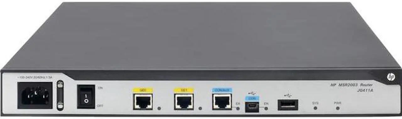 HP MSR2000 MSR2003 10/100/1000Mbps Router - Newegg.com