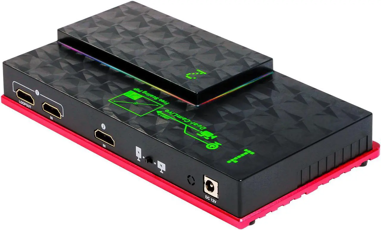 MiraBox 2 In 2 Out Video Capture Card, HSV327 4K HDMI to USB3.0 Game ...