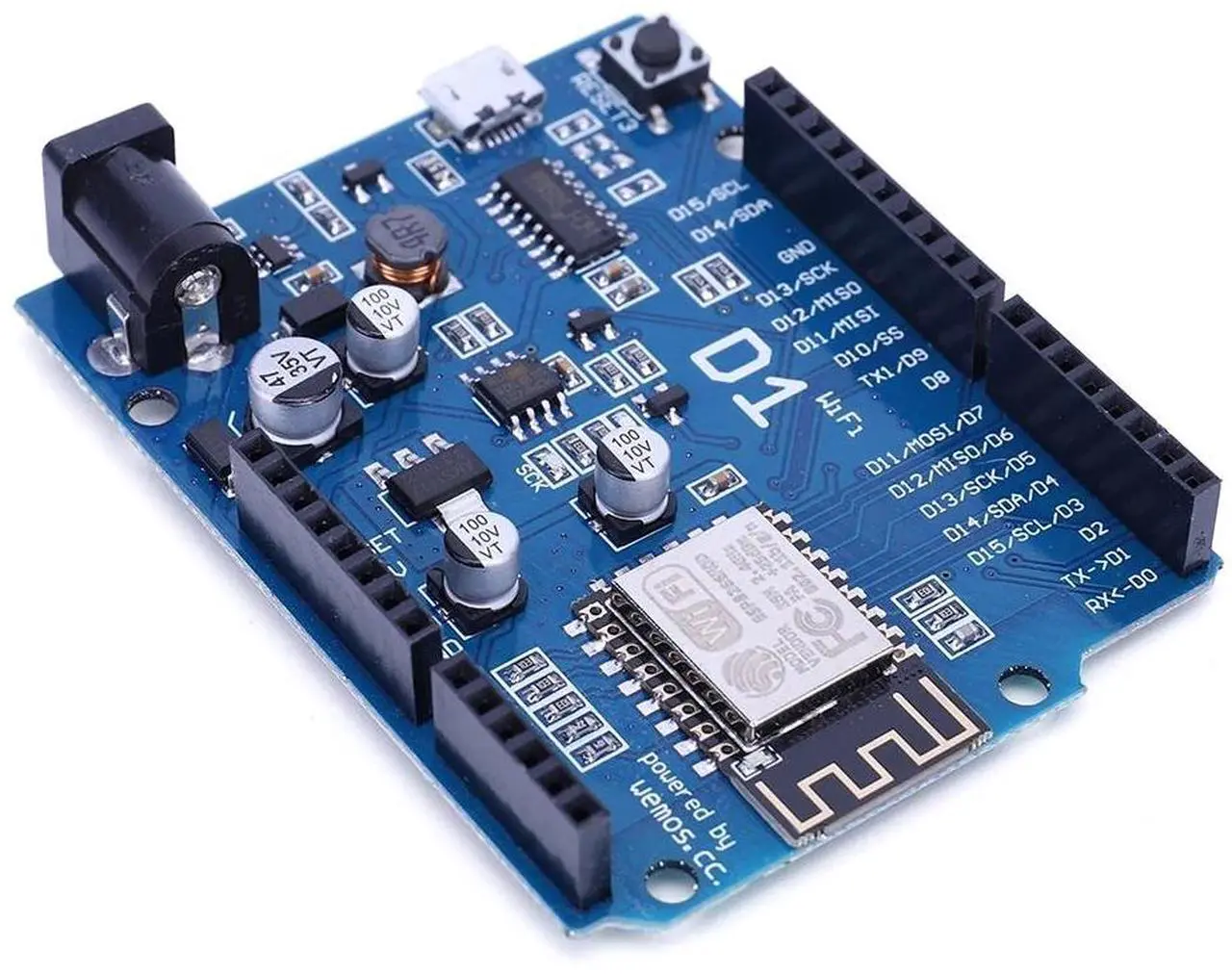 D1 WiFi R3 Development Board Based on ESP-8266EX On Board 5V 1A ...