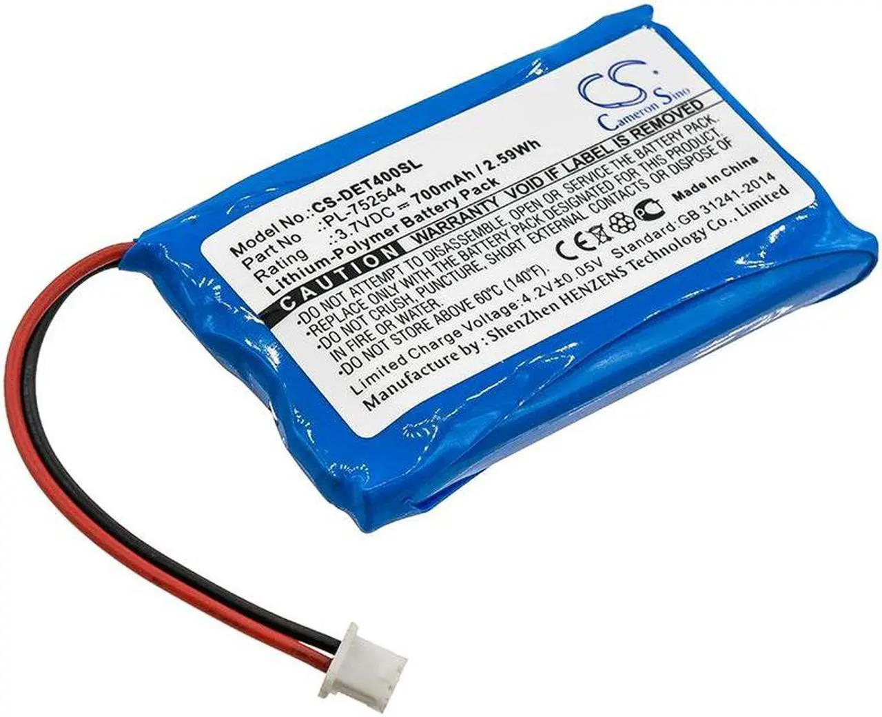 Estry Battery Replacement for Educator ET-400 Transmitters K9-400 ...