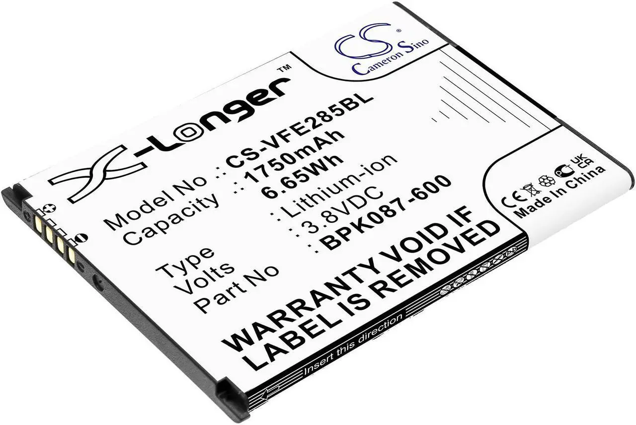 Estry Battery Replacement for Verifone IPAY E285 E285 BPK087-600-01-B ...