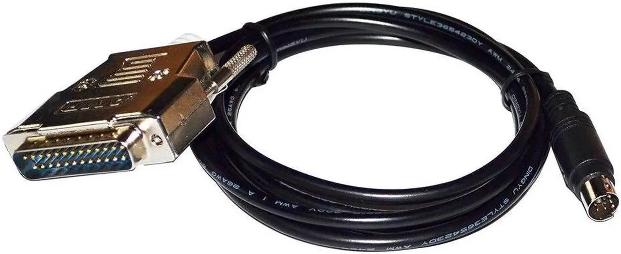 DB25 25PIN MALE TO MINI DIN 8PIN MD8 ADAPTER FX-20P-CAB CABLE FOR FX-20P-E TO FX2/FX2C SERIES ...