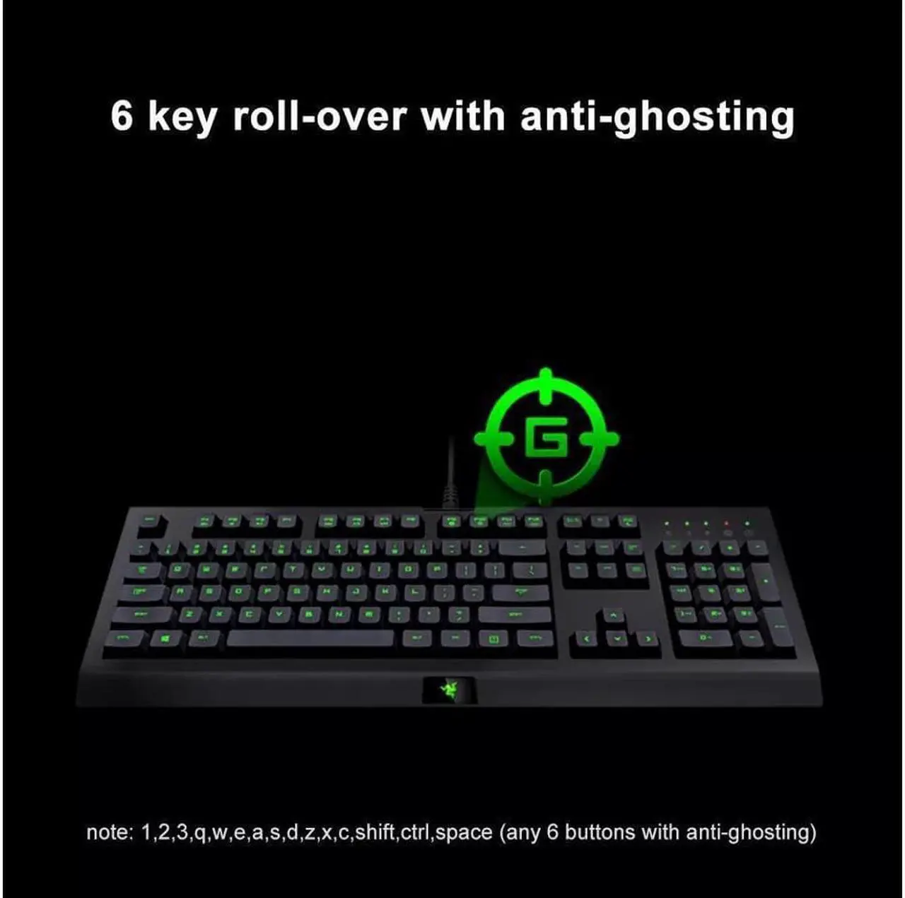 Razer Cynosa Pro Wired Gaming Keyboard Backlit Membrane Keyboard for ...