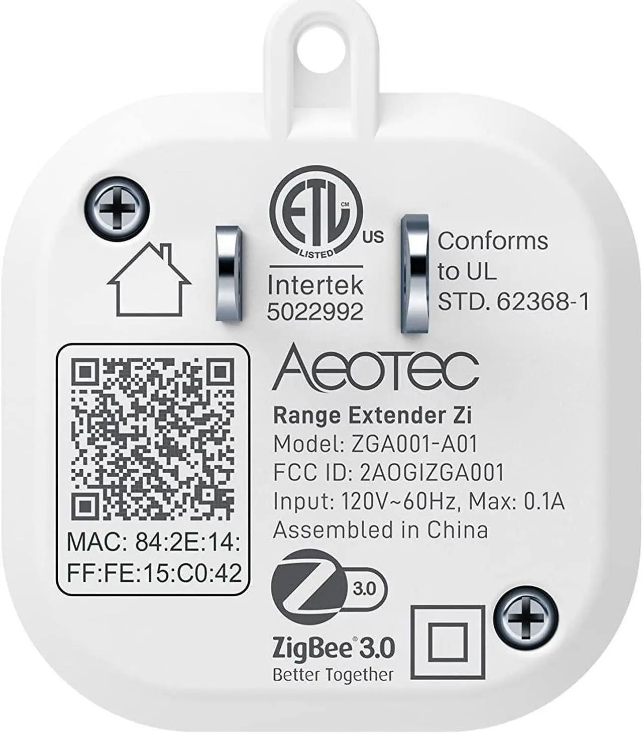Aeotec Range Extender Zi - Zigbee Network Extender - Improves Range and ...