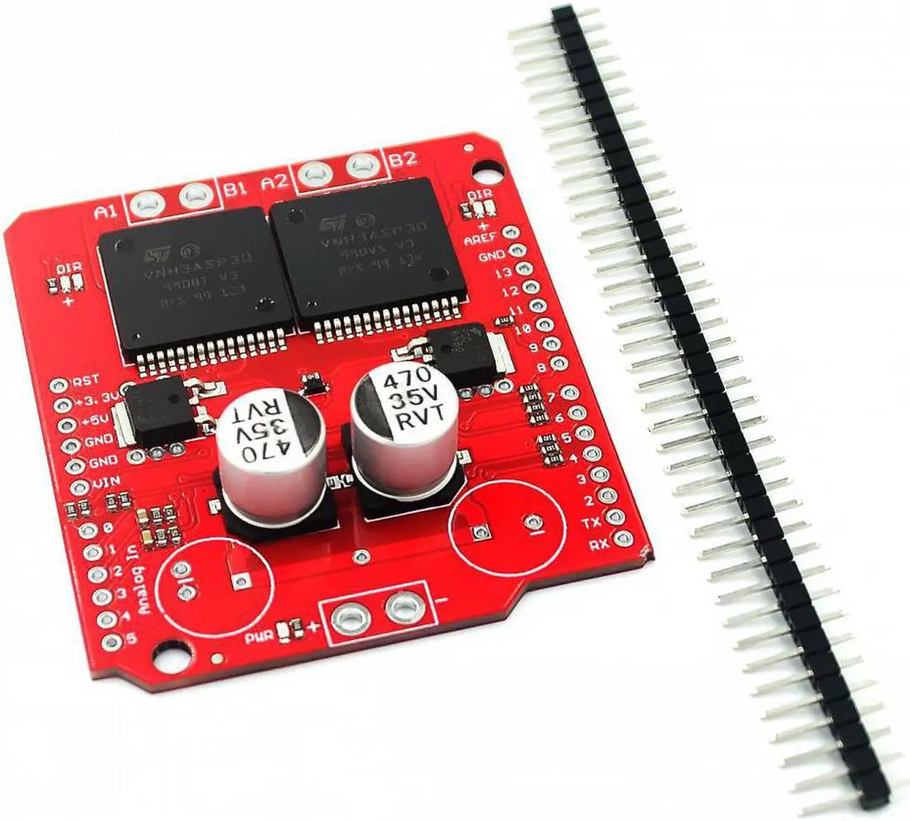 ! Monster Moto Shield VNH2SP30 stepper motor driver module high current ...