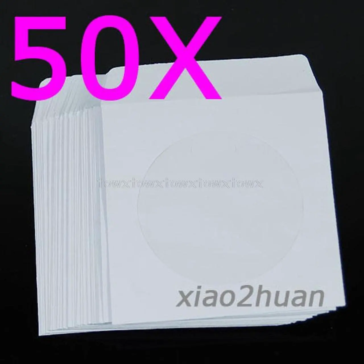 50 pcs 5inch Paper CD DVD Flap Case Cover Envelopes Set Jy20 19 ...