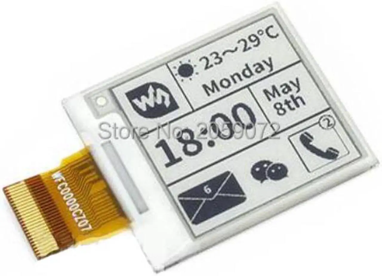 1.54inch e-paper lcd 200x200 e-ink raw display - Newegg.com