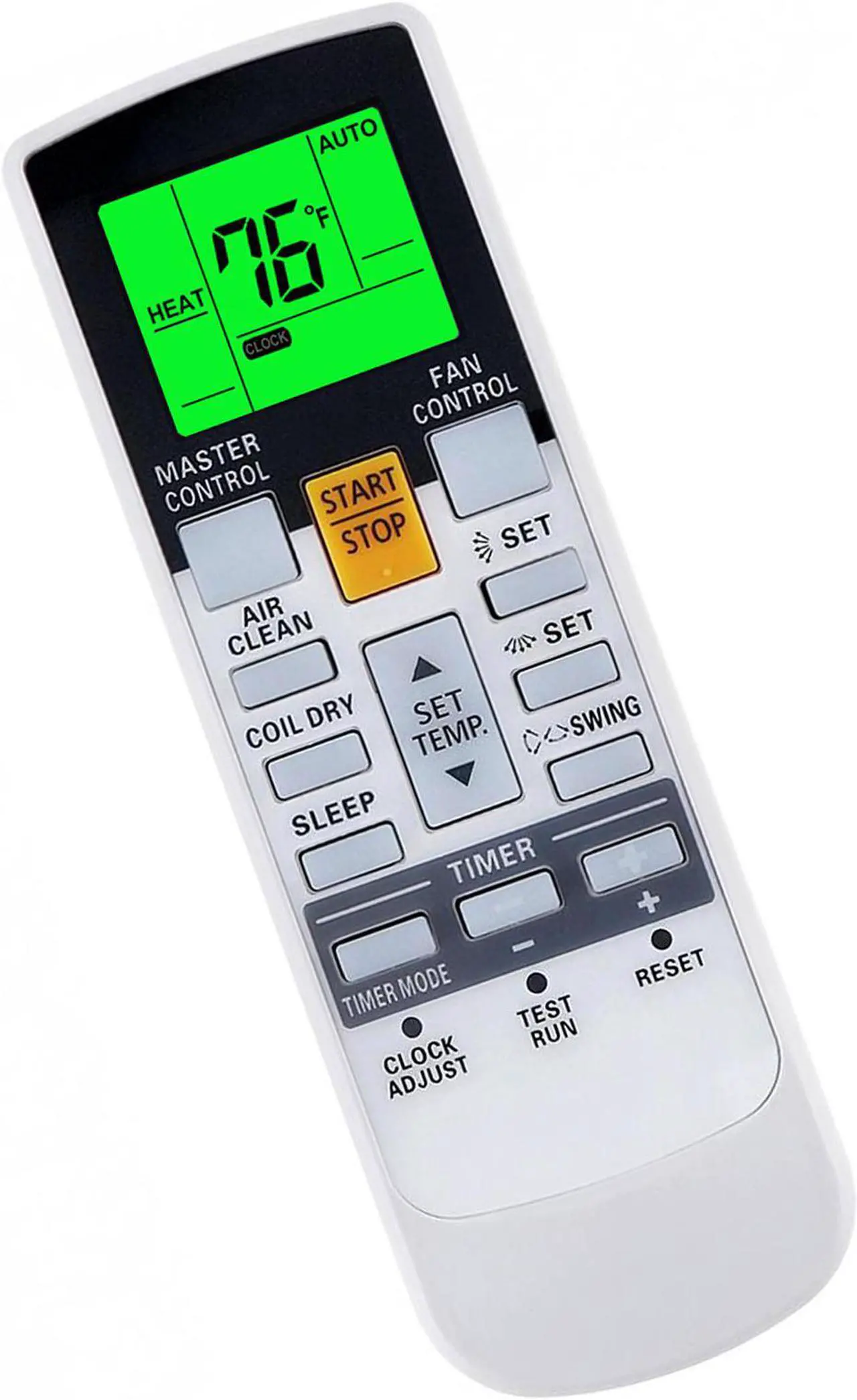 Replacment Remote Control Fit for Fujitsu ASU18RMLQ ASU9RL2 ASU9RLS ...