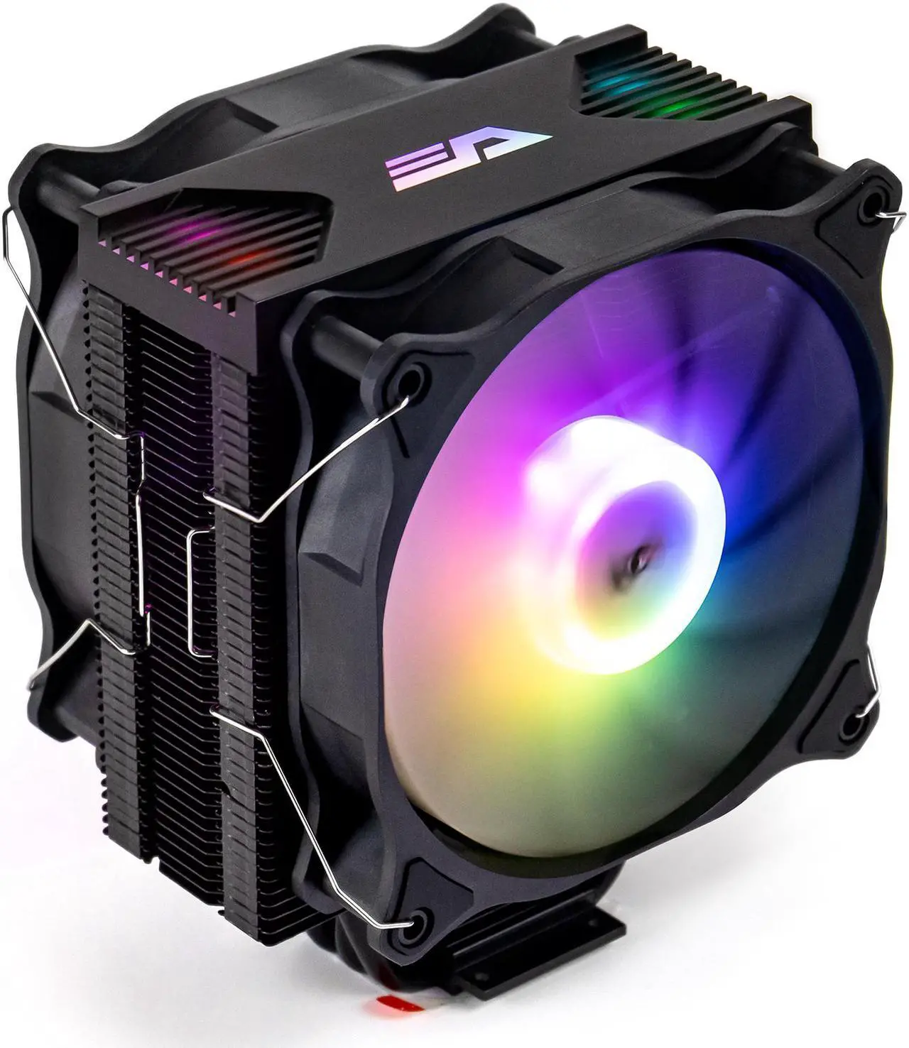 darkFlash Darkair Plus Addressable RGB CPU Air Cooler 4 Heatpipes ...