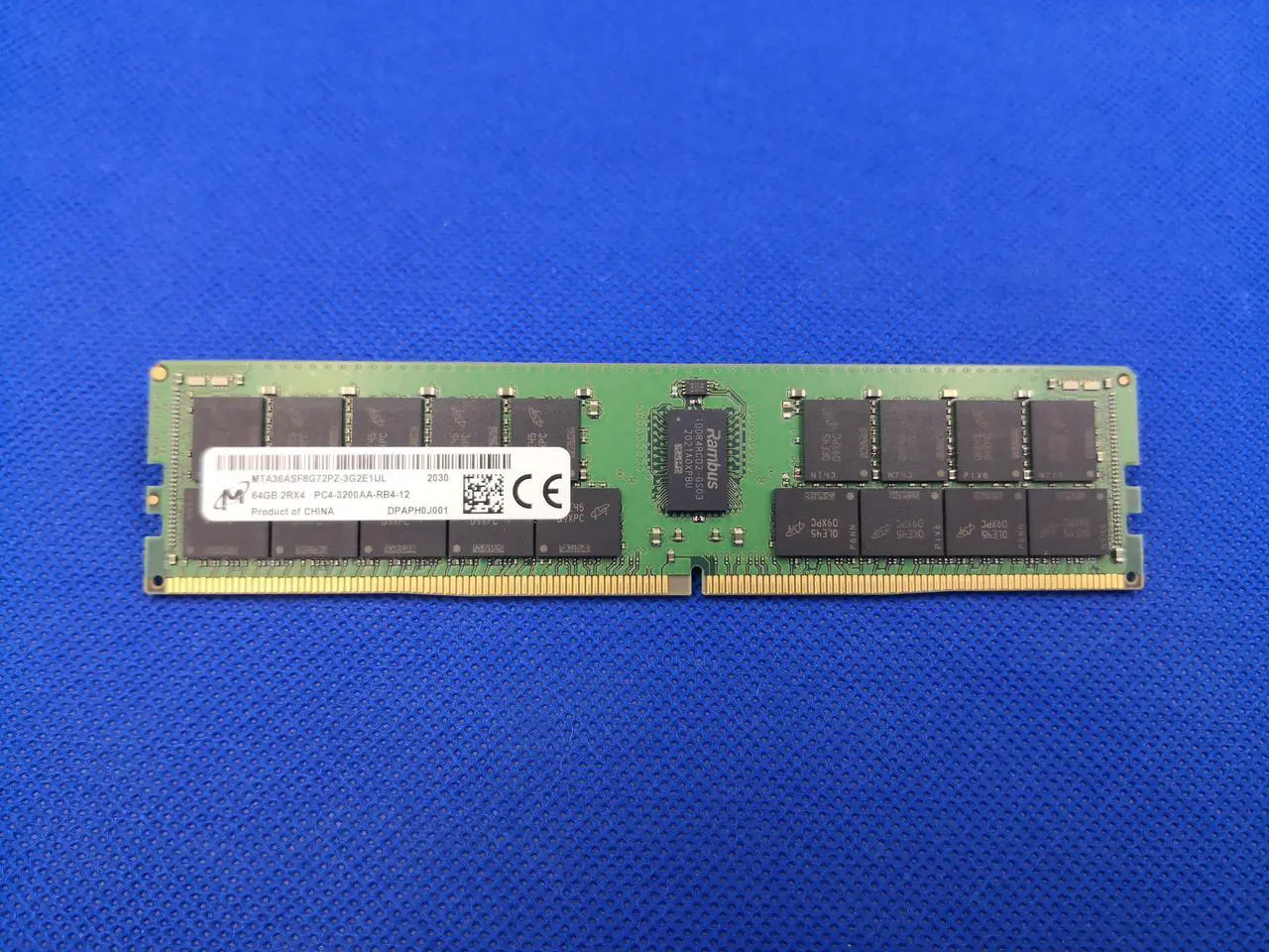 MICRON 64GB DDR4 3200 2Rx4 CL22 RDIMM Server Memory Module ...