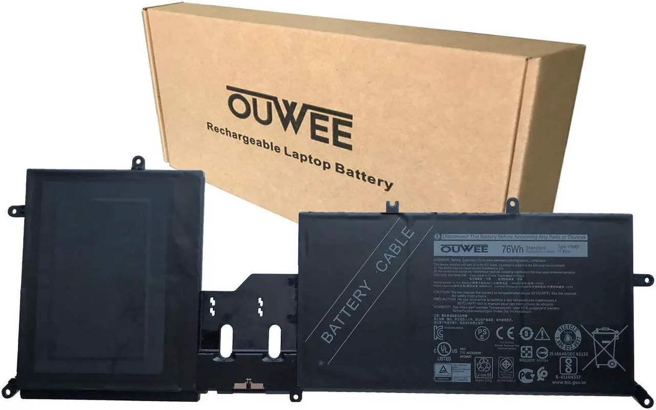 OUWEE Y9M6F Laptop Battery Compatible with Dell Alienware M15 M17 R2 ...