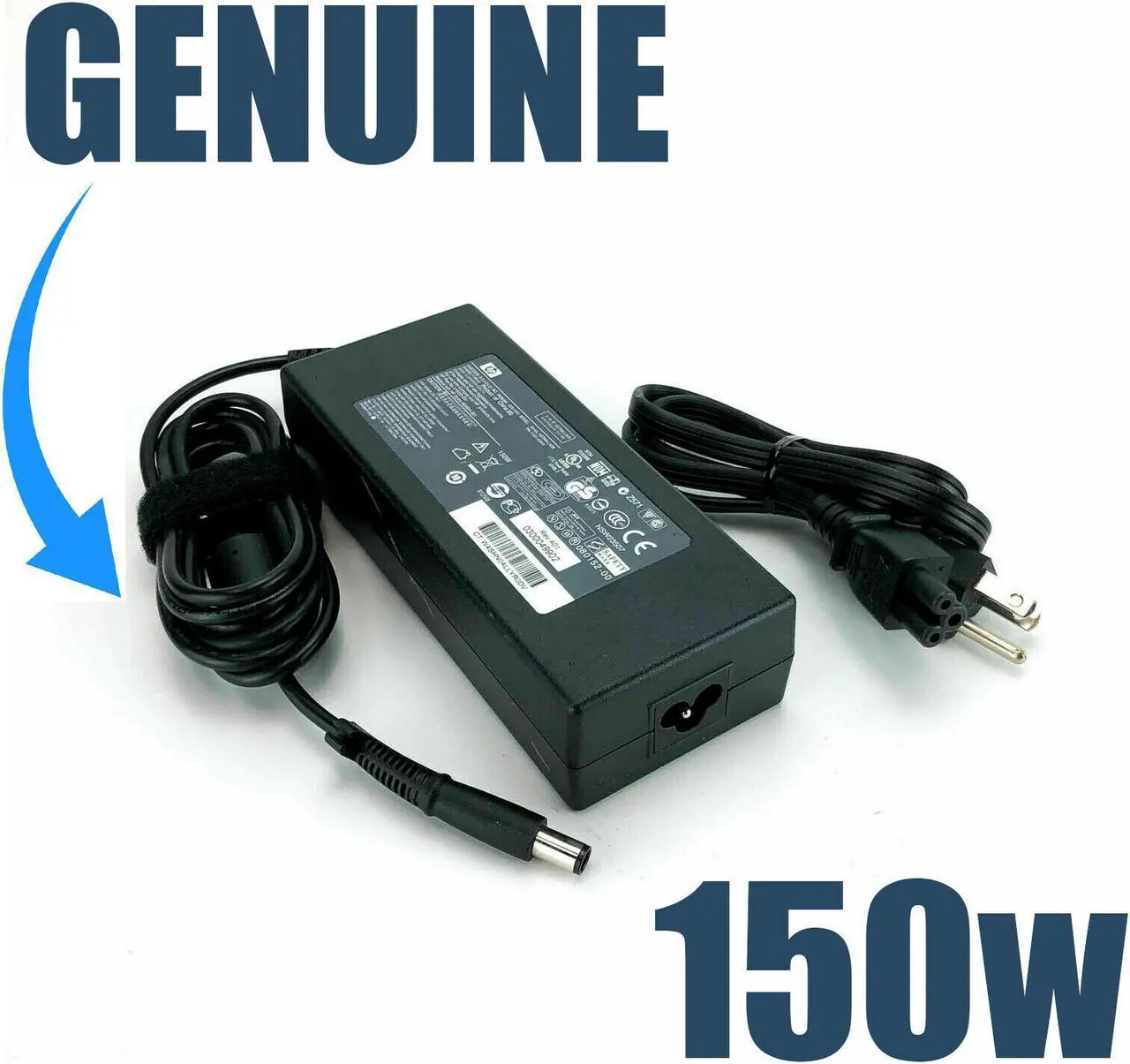 Refurbished: Genuine HP 150W AC Power Adapter for Z Display Z34c Curved ...