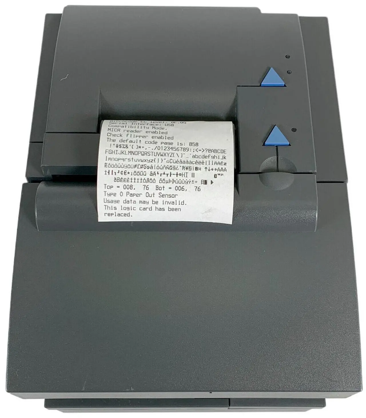 Used - Very Good: IBM SureMark 4610-2CR Thermal Dual Station Receipt POS Printer No AC Adapter ...