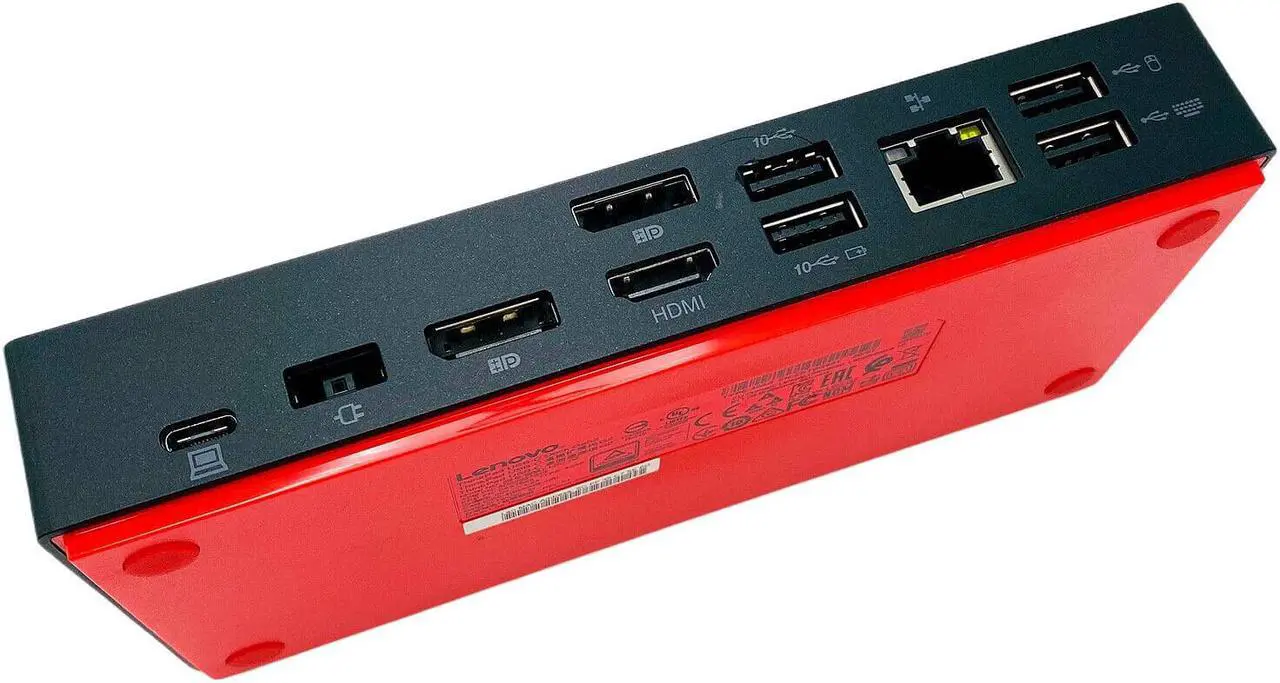 Refurbished: Genuine Lenovo ThinkPad USB-C Gen 2 Docking Station LDC-G2 ...