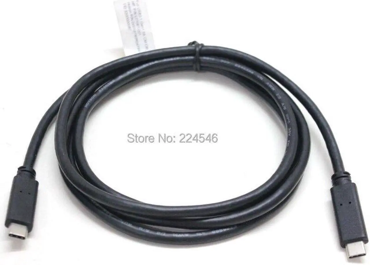 Genuine USB 3.1 Type-C Male to Male Gen1 5A CM-CM Cable for HP P/N ...