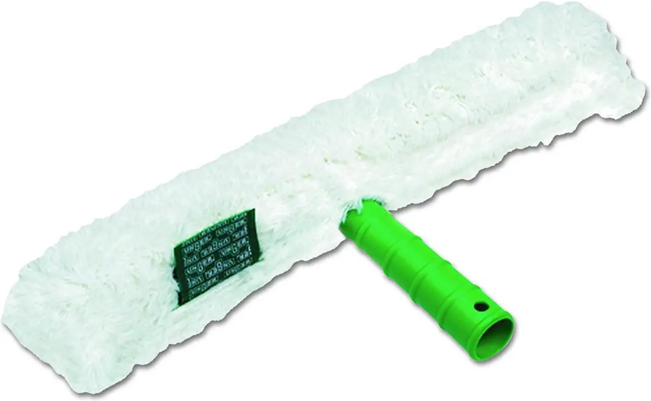 Unger Original Strip Washer with Green Nylon Handle White Cloth Sleeve ...