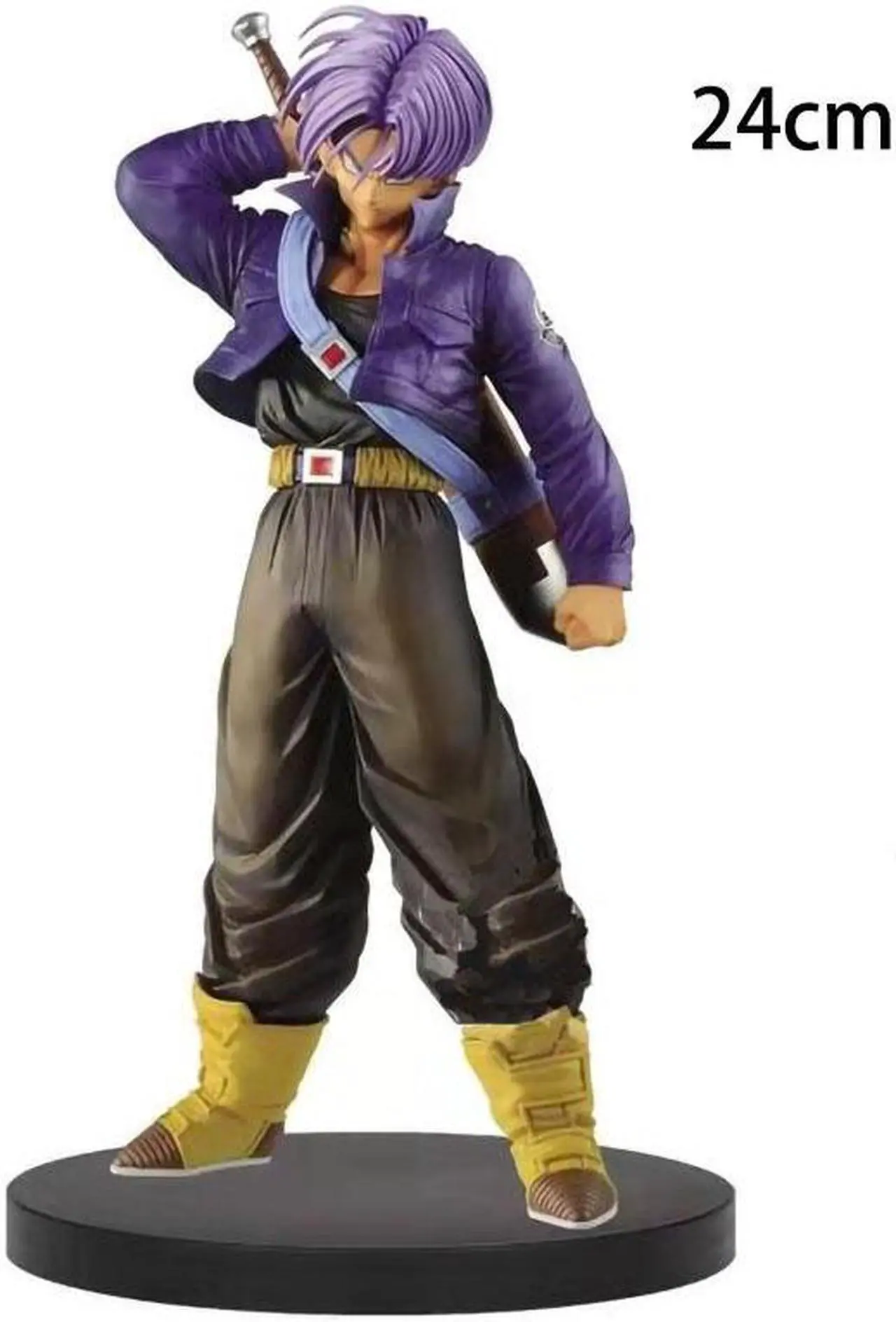 25cm Dragon Ball Z Torankusu Doll Muscle Form Super Saiyan 3 Trunks PVC ...