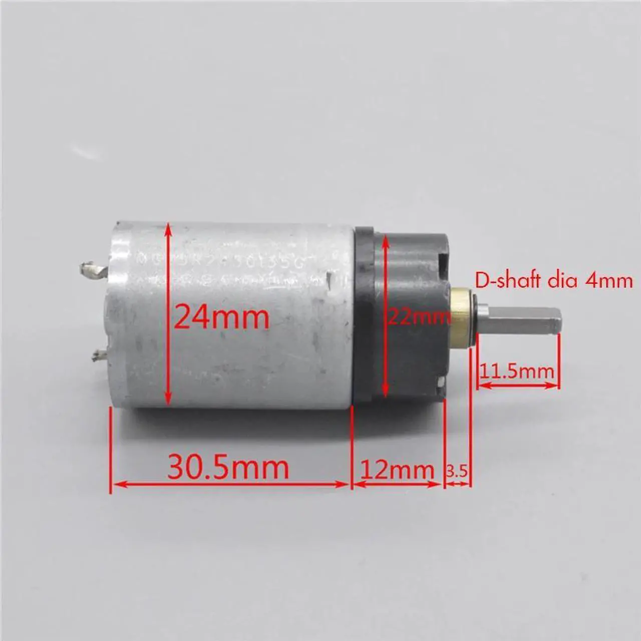 370 Planetary Geared Motor DC 3-12V Micro Gear Motor 73-290 rpm Full ...