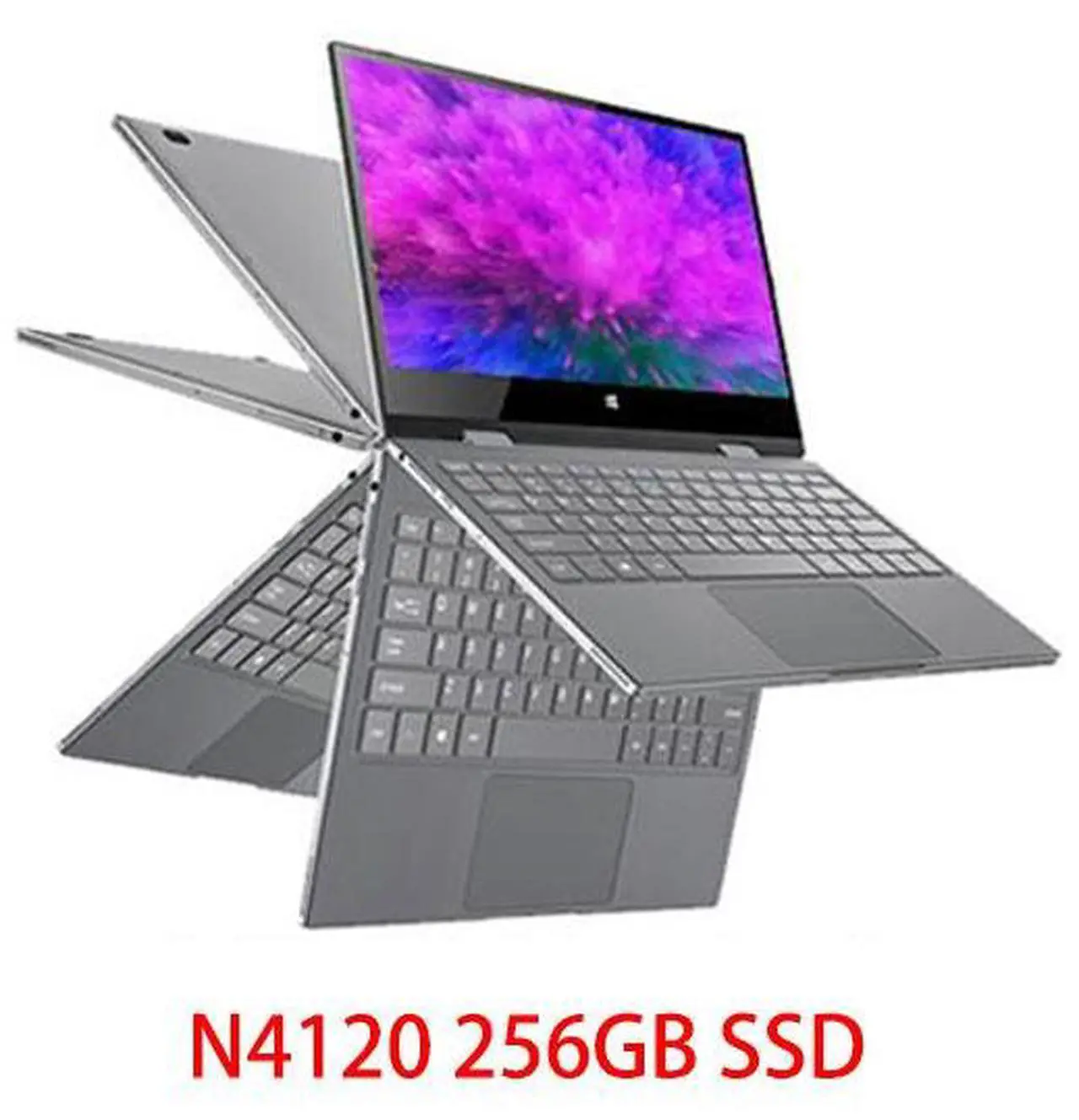 BMAX Y11 Laptop 360° rotating screen 11.6 Inch Quad Core Intel N4120 ...