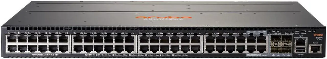 HPE Aruba 2930M 48G 1-Slot -JL321A switch - 48 ports - managed - rack ...
