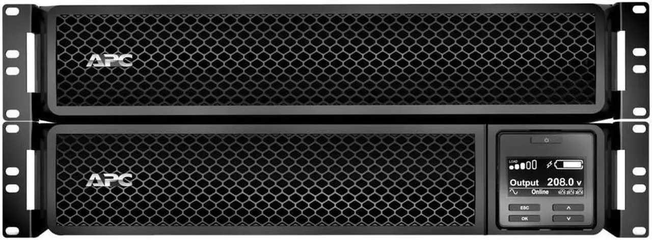 APC by Schneider Electric Smart-UPS SRT 3000VA RM 208V to 120V 2U Step ...
