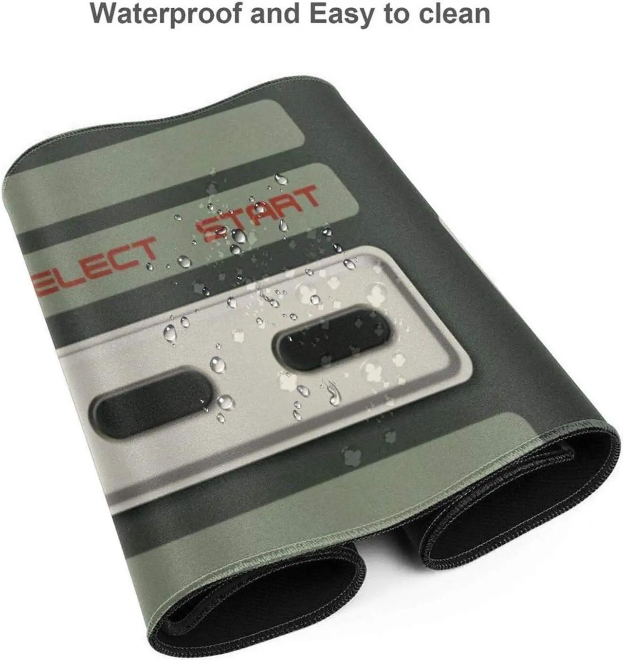 Game Console Buttons Extended Gaming Mouse Pad Thick Large Computer ...