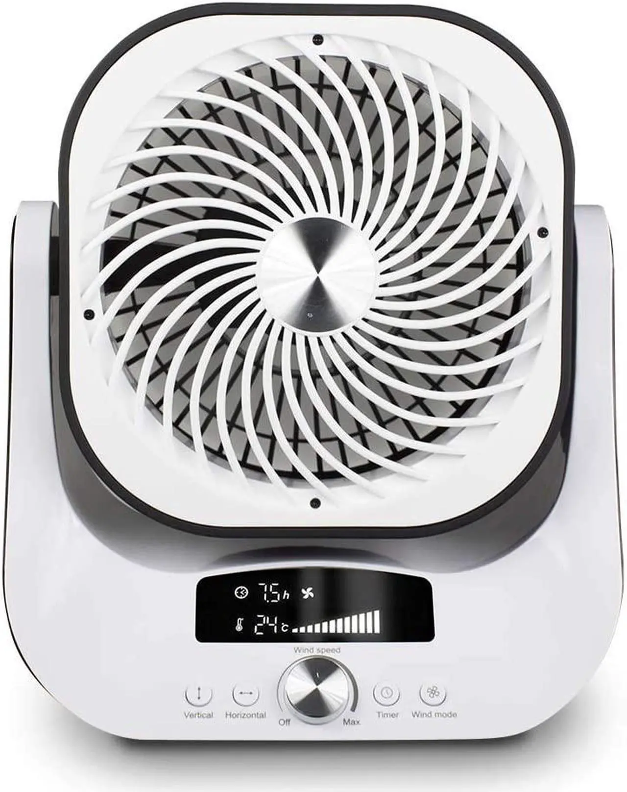 Soleus Air Table Air Circulator Fan with 12 Fan Speeds, Automatic 2-Way ...