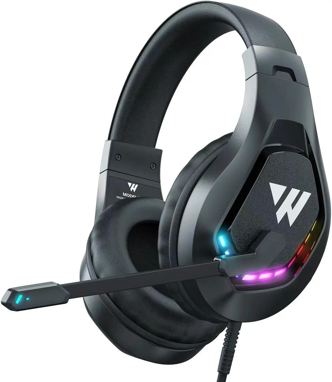 M6 Gaming Headphones Wired RGB Computer Gamer Headset For PS4 Xbox One ...
